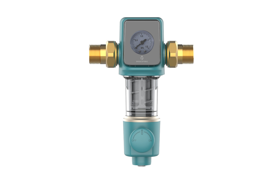 BRISKSPRING Water Pre Filter 1 Inch High Flow Rate 4T/H 40 Micron To ...